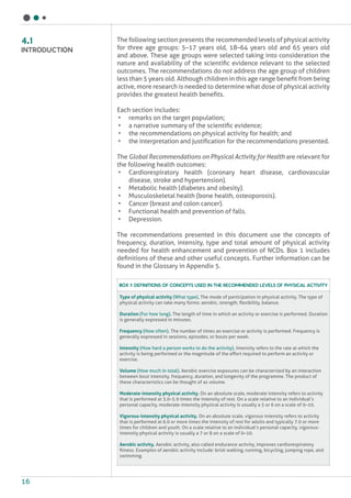 Global recommendations on physical activity for health | PDF