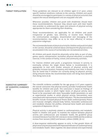 Global recommendations on physical activity for health | PDF