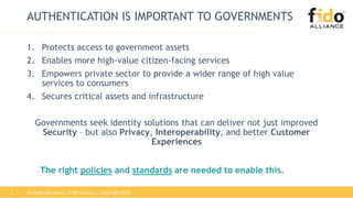 Global Regulatory Landscape for Strong Authentication | PPTX