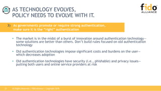Global Regulatory Landscape for Strong Authentication | PPTX