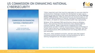 Global Regulatory Landscape for Strong Authentication | PPTX