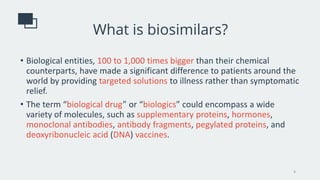 Global regulatory landscape of biosimilars | PDF
