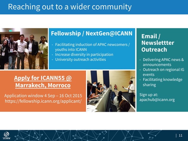 Update on ICANN APAC Activities | PPT