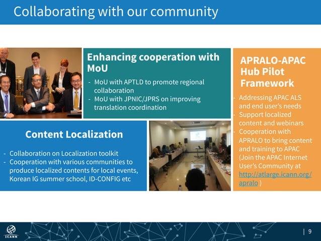 Update on ICANN APAC Activities | PPT