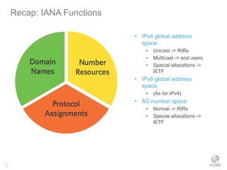 Global Reports - IANA | PPTX