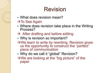 Global Revision | PPT