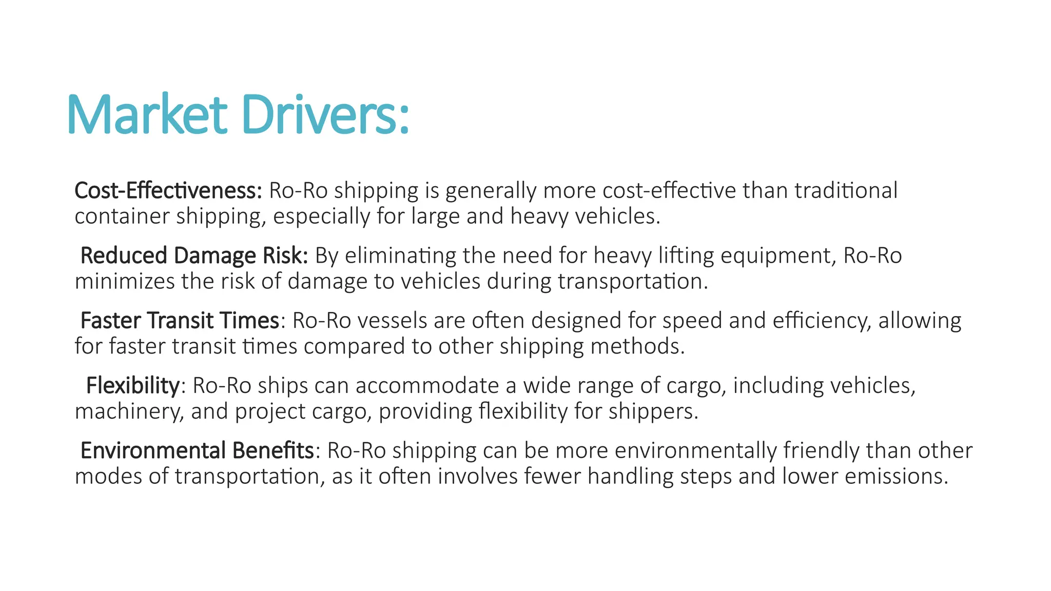 Global Ro-Ro Vehicle Shipping Market.pptx