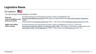 Overview of EU, UK and US Export Controls | PPT
