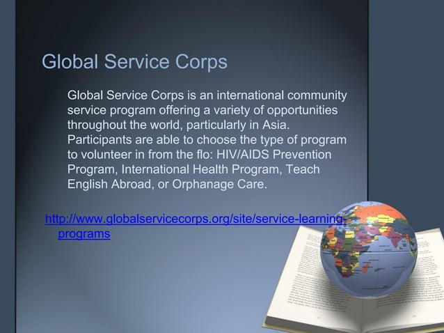 Global Service Learning Project Proposal | PPT