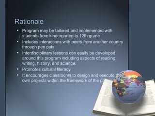 Global Service Learning Project Proposal | PPT