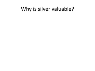Global Silver Trade | PPTX