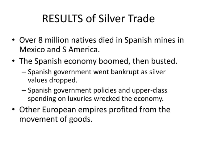Global Silver Trade | PPT