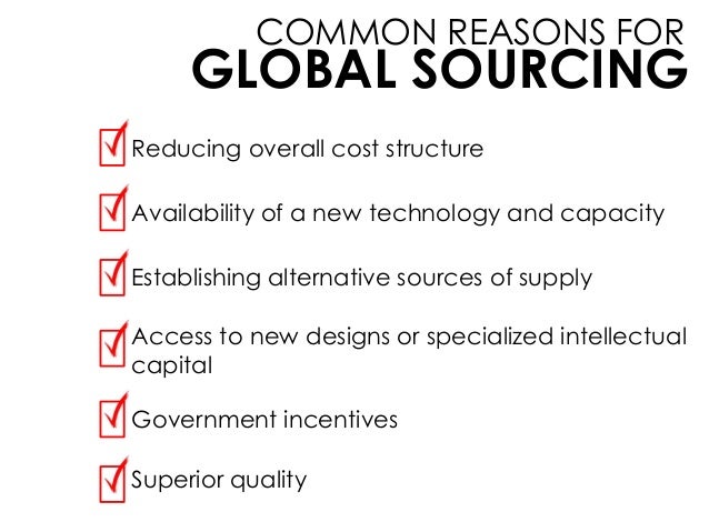 GLOBAL SOURCING