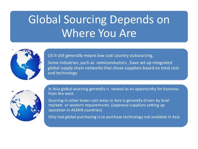 Global Sourcing Trends, Challenges, and Solutions For 2015