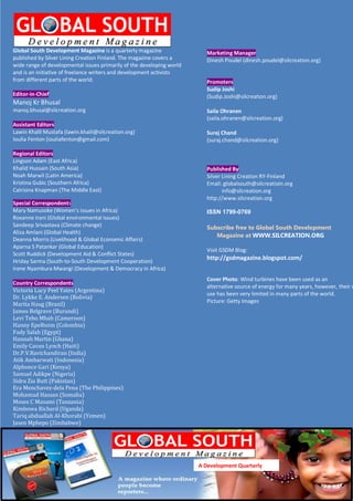 Global South Development Magazine October 2011 optimized file | PDF