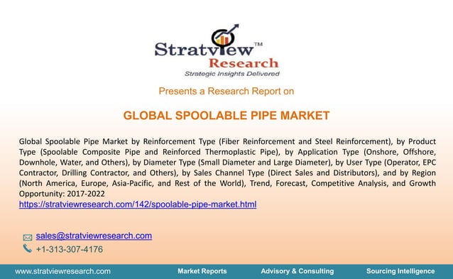 Global spoolable pipe market | PDF | Commodities | Economy