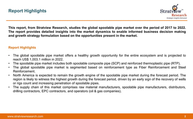 Global spoolable pipe market | PDF | Commodities | Economy