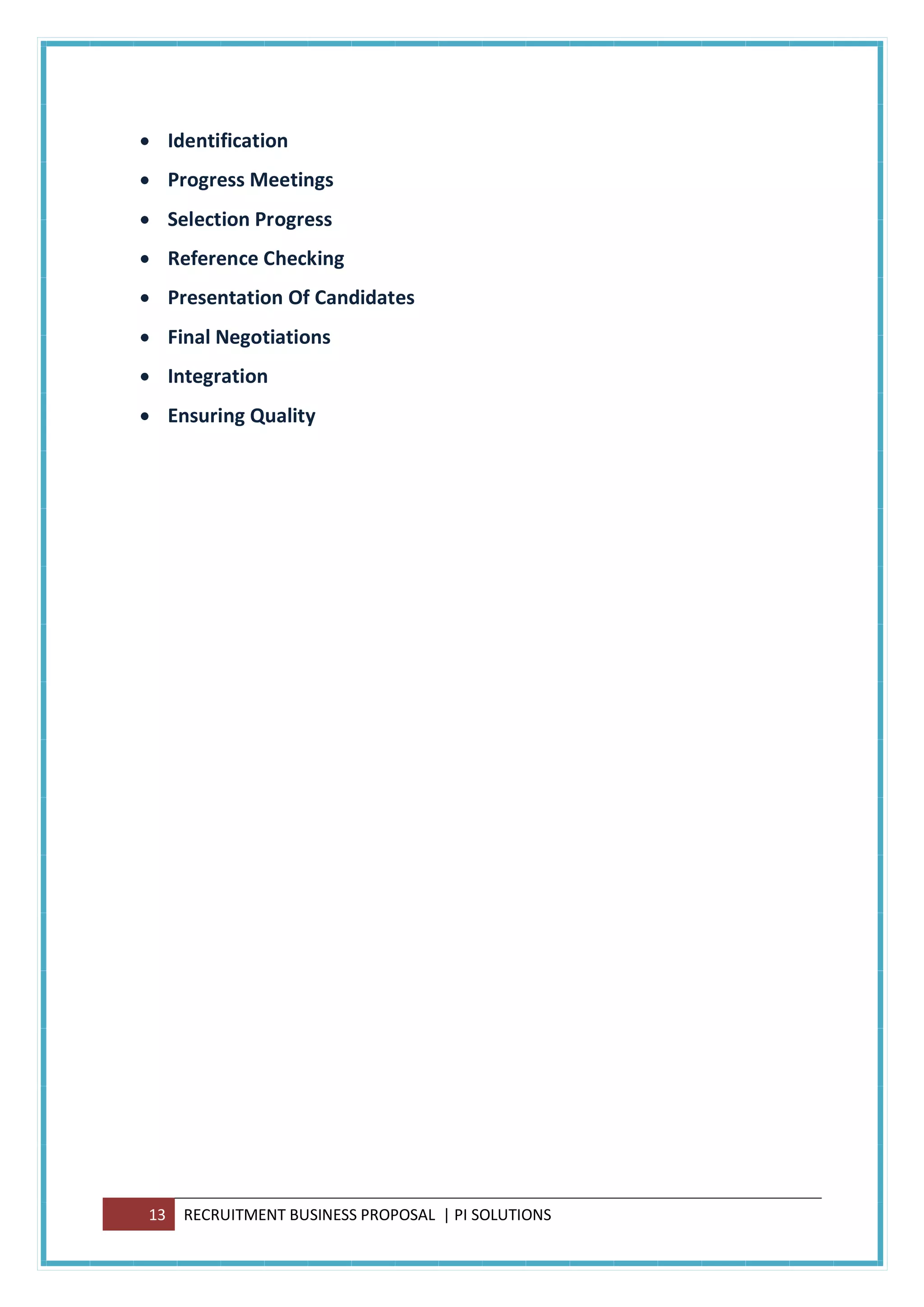 Global staffing (rpo) business proposal | PDF