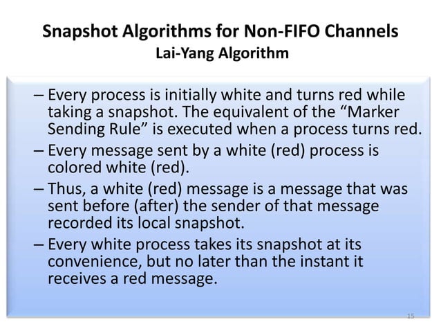 Global state recording in Distributed Systems | PPTX | Programming Languages | Computing