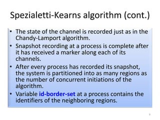 Global state recording in Distributed Systems | PPTX | Programming Languages | Computing