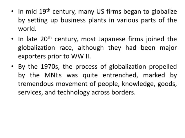 Global strategic management | PPTX