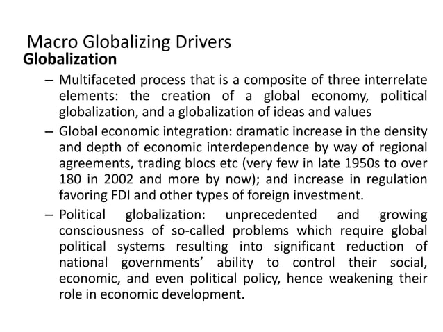 Global strategic management | PPTX