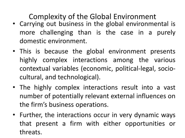 Global strategic management | PPTX
