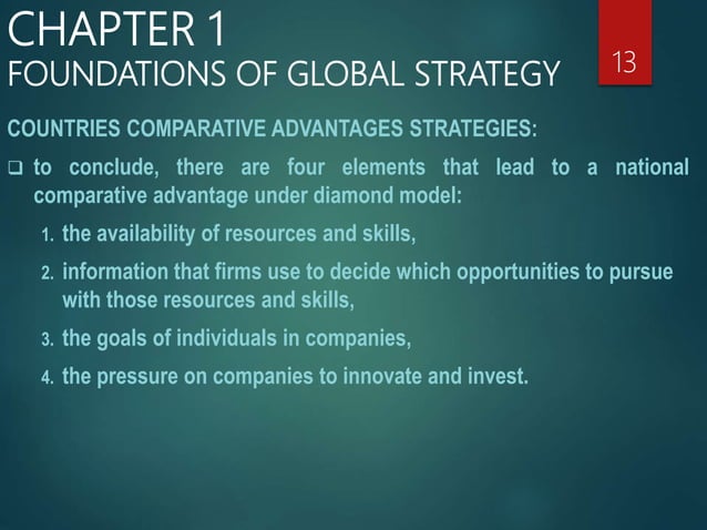 GBS CH 1 FOUNDATIONS OF GLOBAL STRATEGY | PPTX