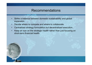 Global Strategy | PDF