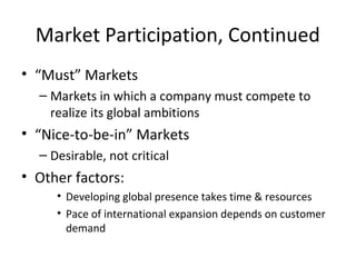Global strategy formulation | PPT