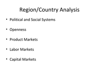 Global strategy formulation | PPT