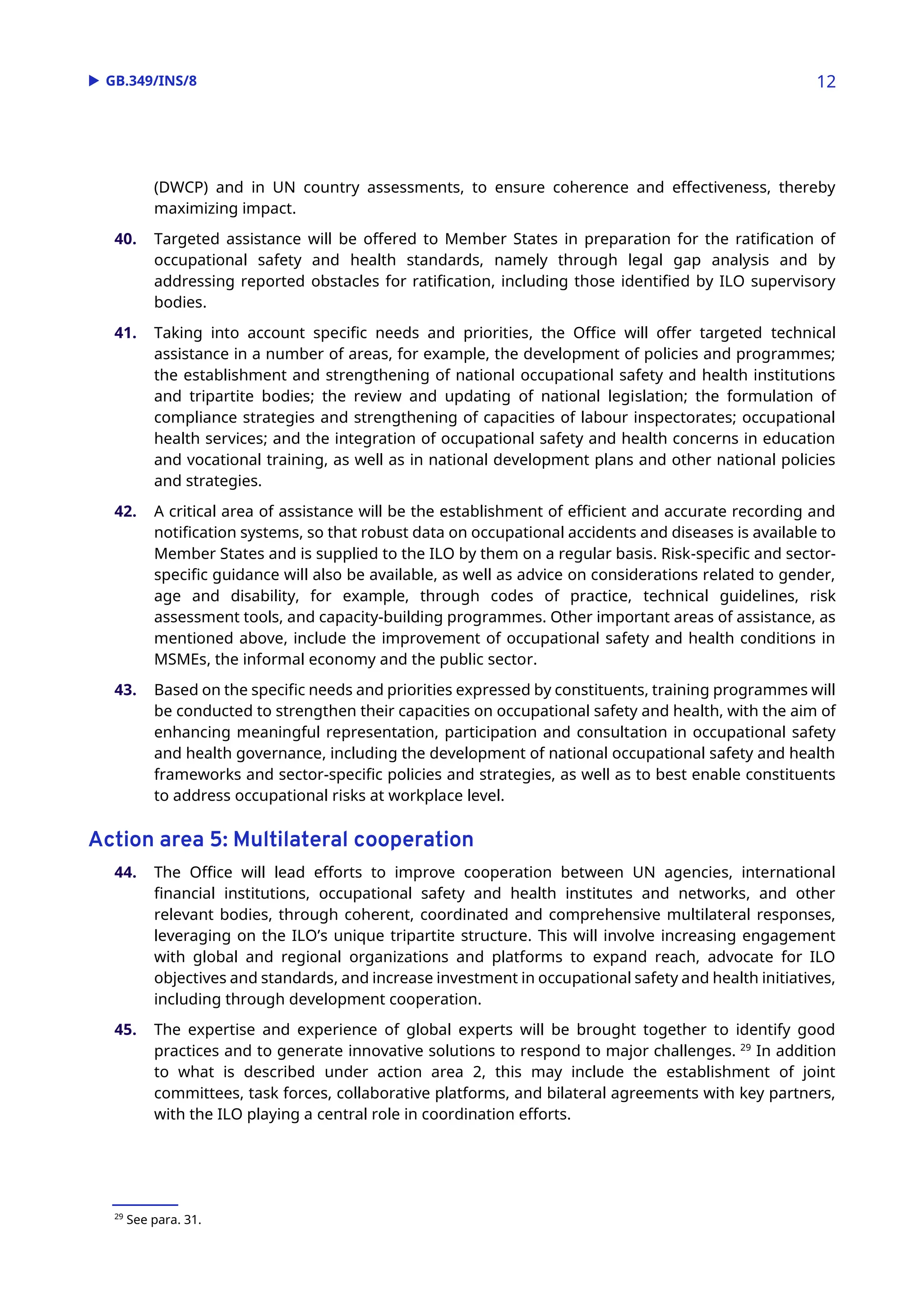 Global Strategy on Occupational Safety and Health 2024- 2030 | PDF