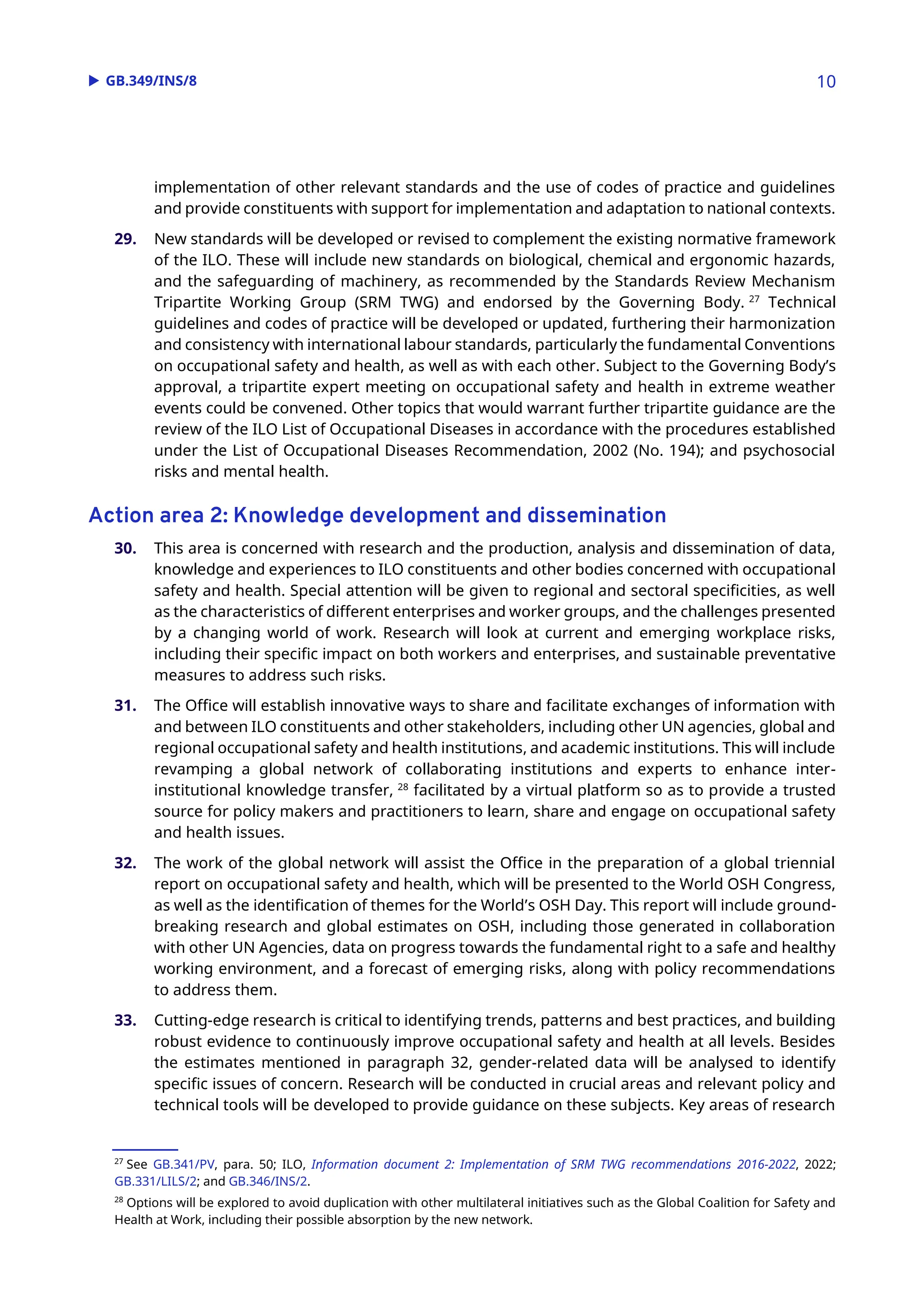 Global Strategy on Occupational Safety and Health 2024- 2030 | PDF