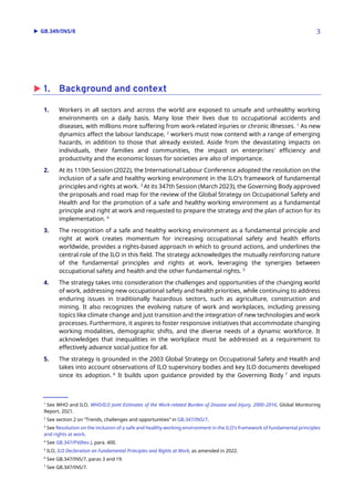 Global Strategy on Occupational Safety and Health 2024- 2030 | PDF