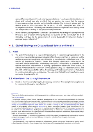 Global Strategy on Occupational Safety and Health 2024- 2030 | PDF