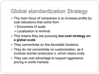 Global stratgeies | PPTX