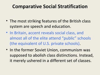 Global stratification | PPT
