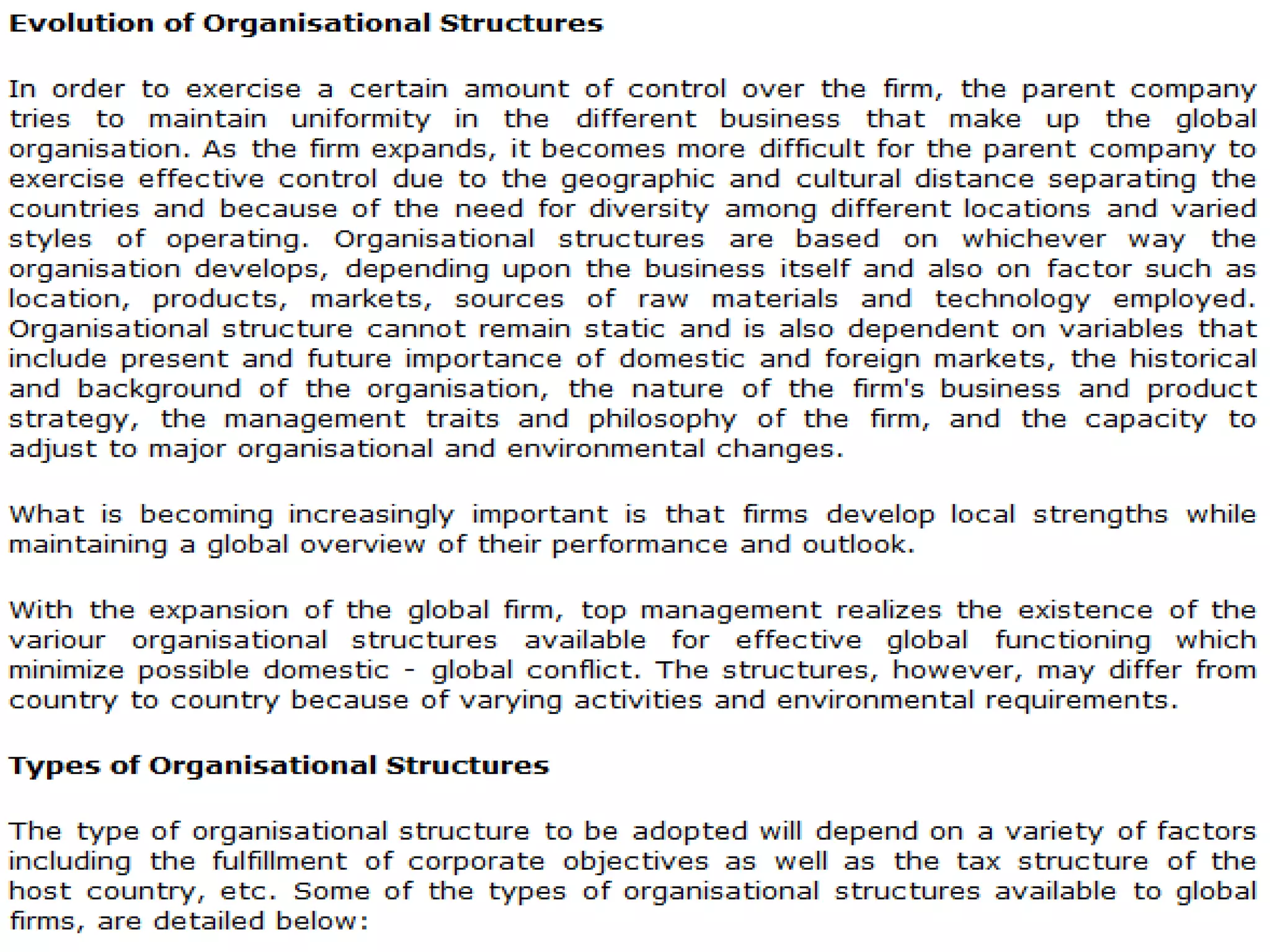 Global structure | PPT