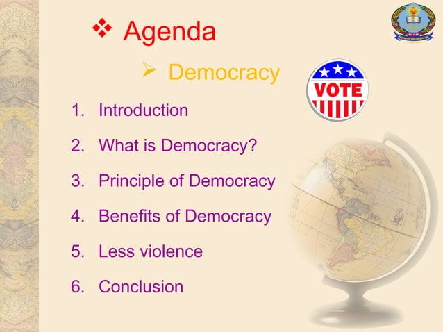 Democracies and Elections | PPT