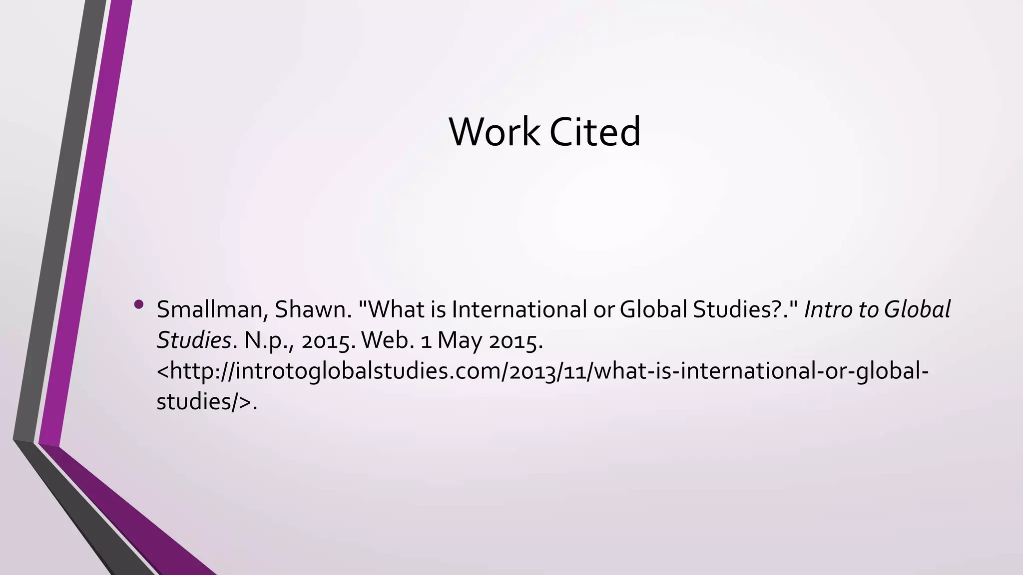 Global studies-Pillar Presentation | PPT