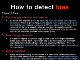 Global studies vocabulary and media bias voacab | PPT