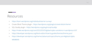 Global Styles Variations in Block Themes.pptx