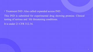 Global submission of IND (Regulatory affairs).pptx