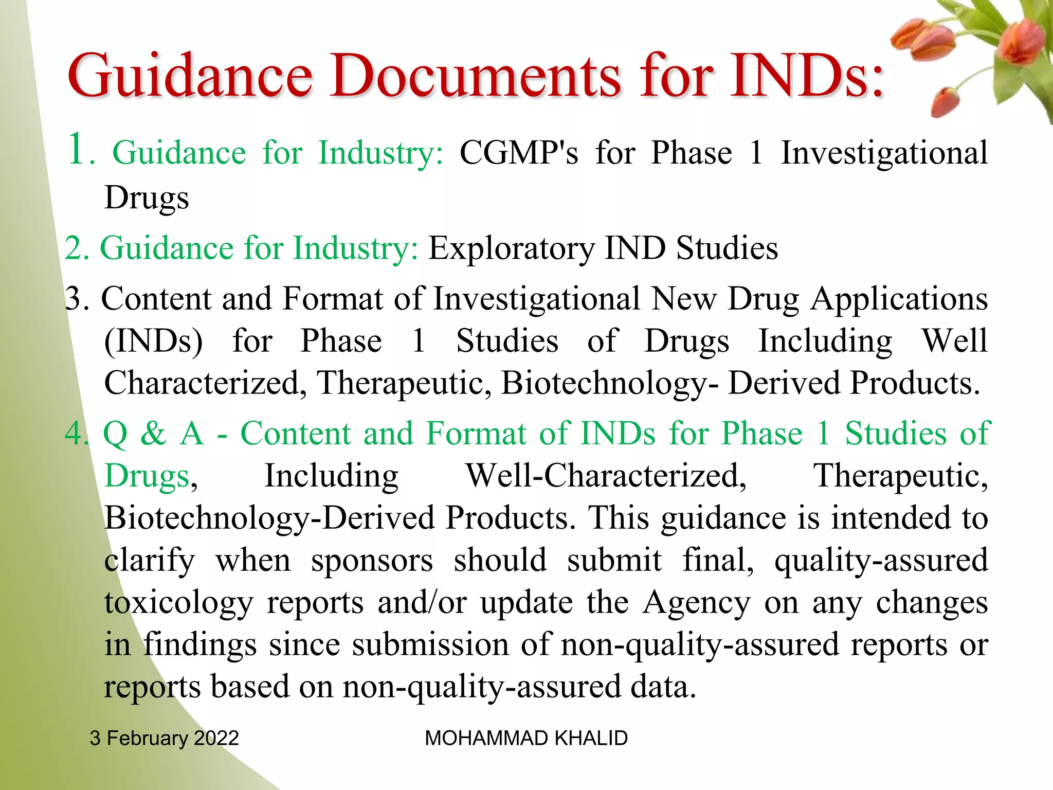 Global submission of ind, nda, anda | PPTX