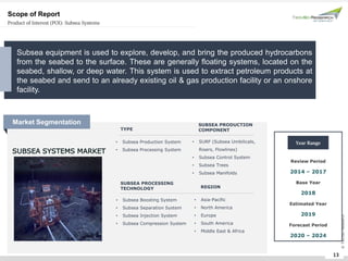 Subsea systems market forecast and opportunities, 2014 2024 - TechSci Research | PPT