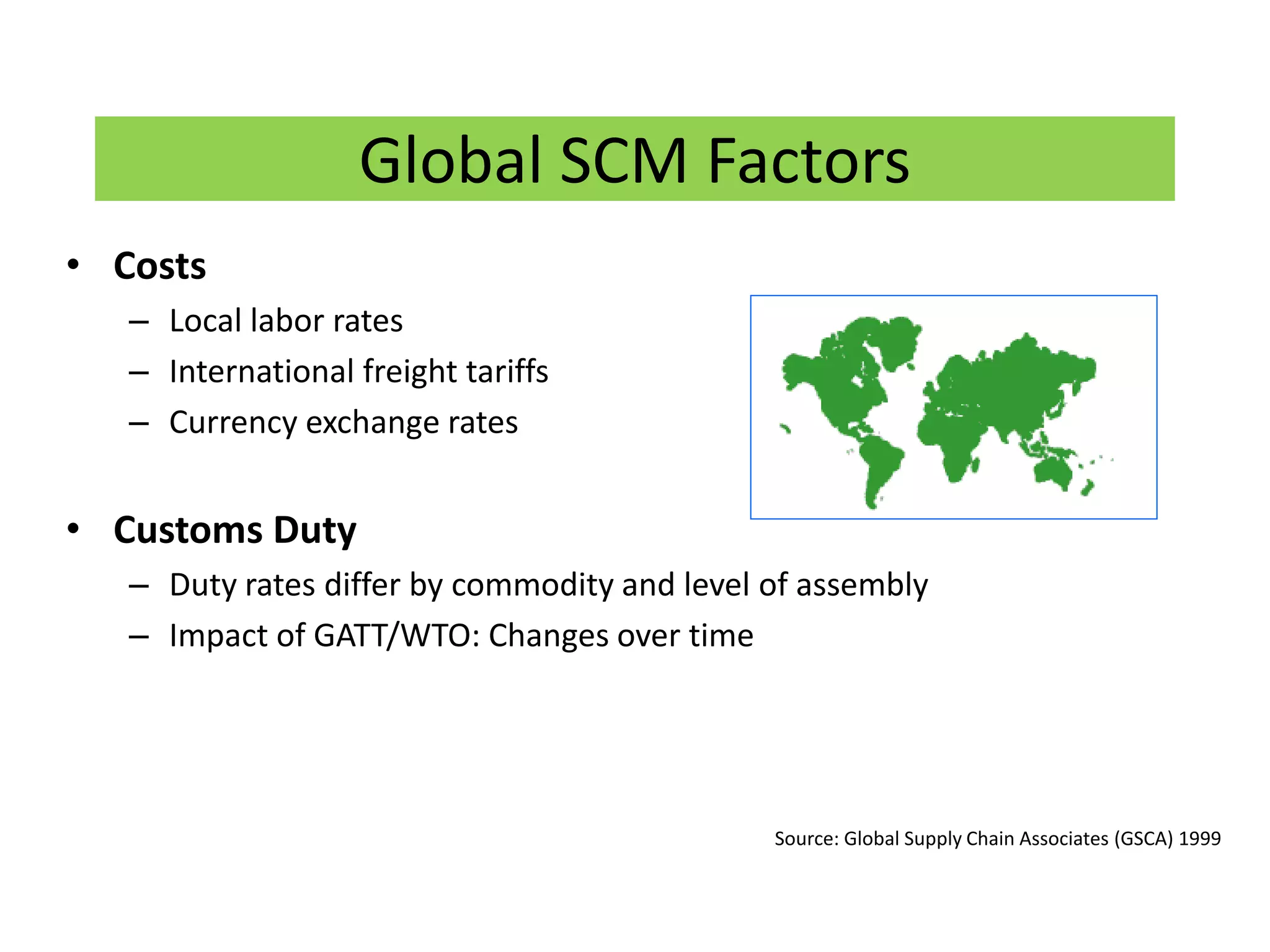 Global supply chain management | PPTX | Business | Business and Finance