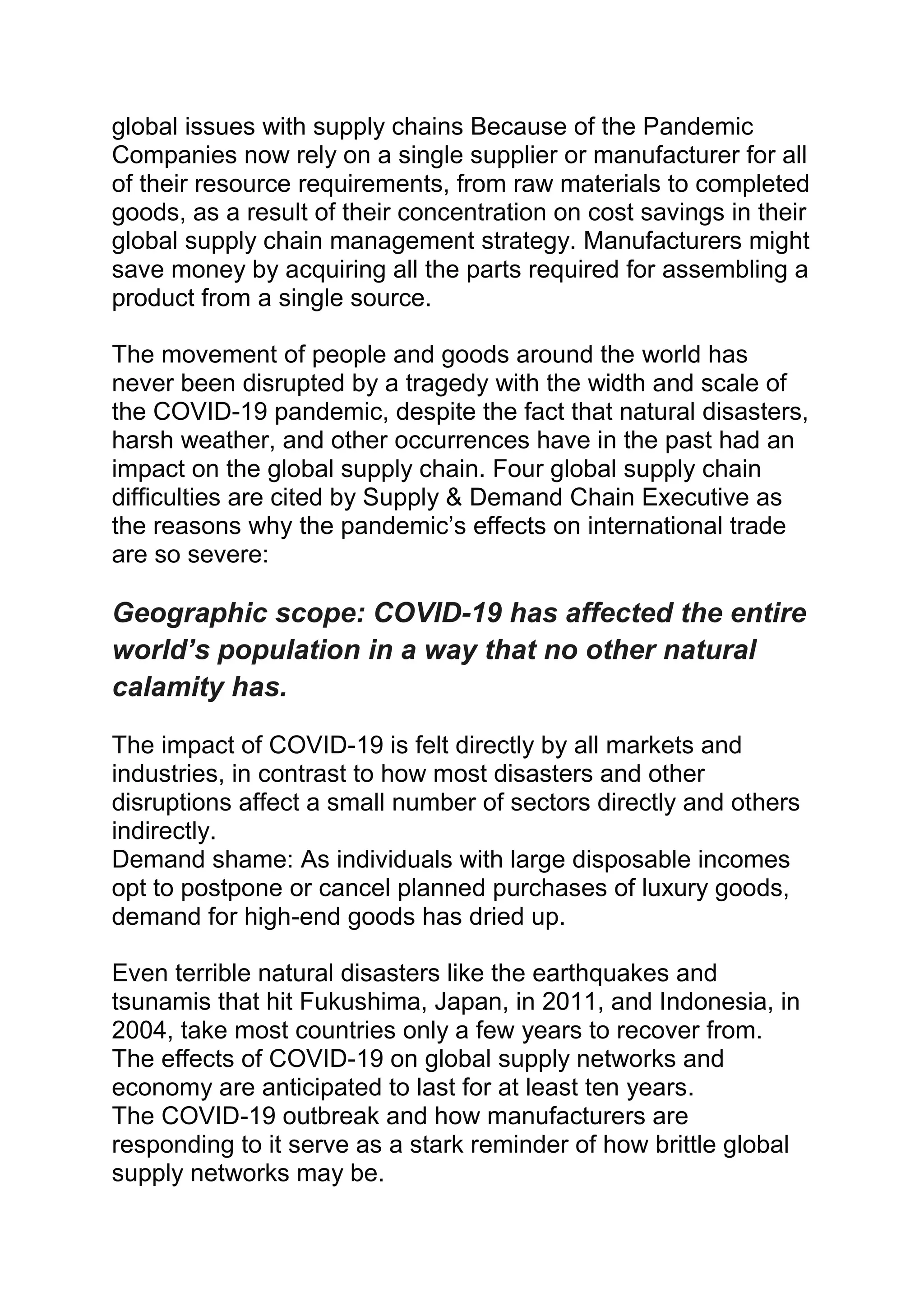 Global Supply Chain Management Pdf