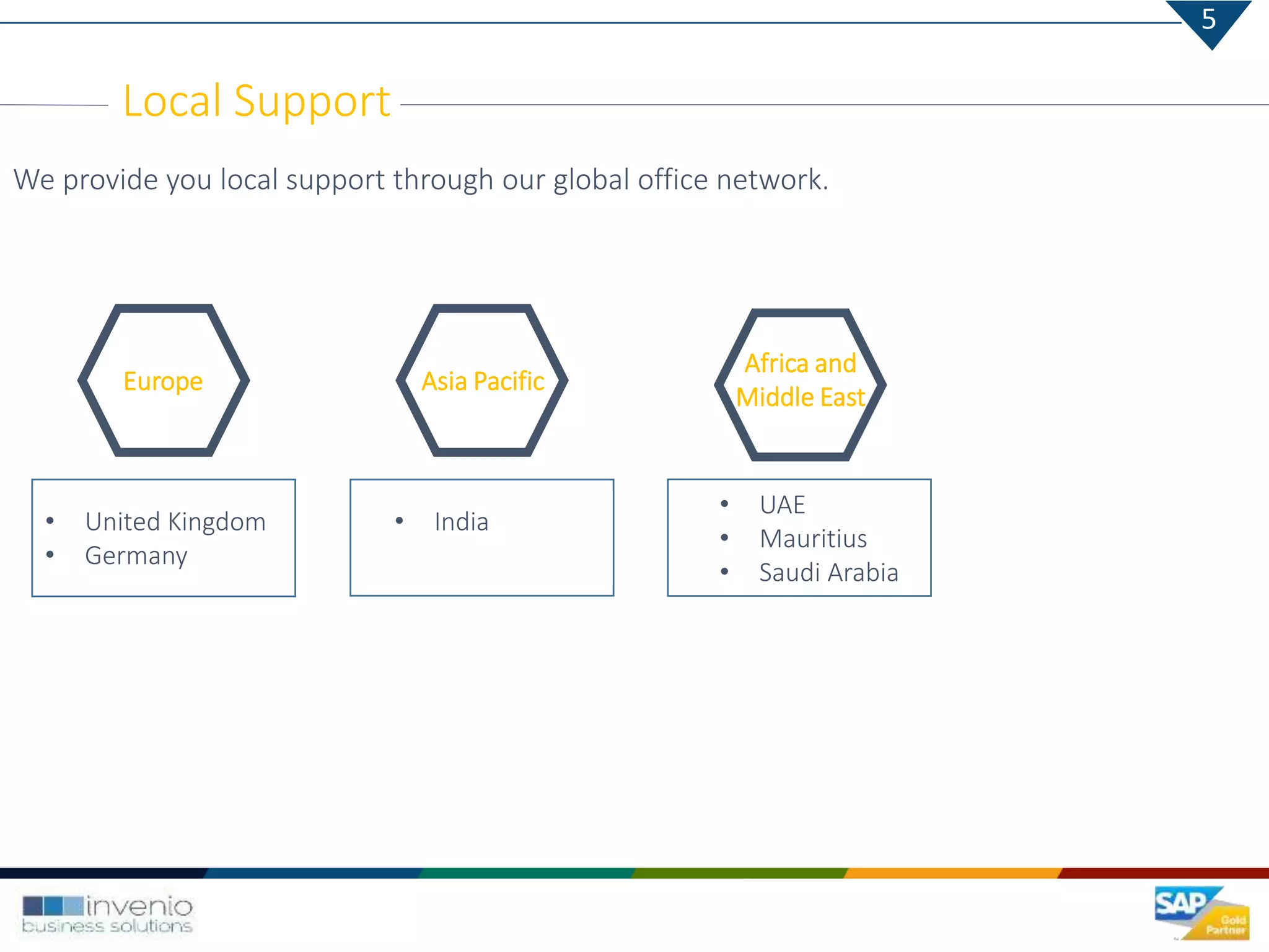 Global SAP Support from Invenio | PPT