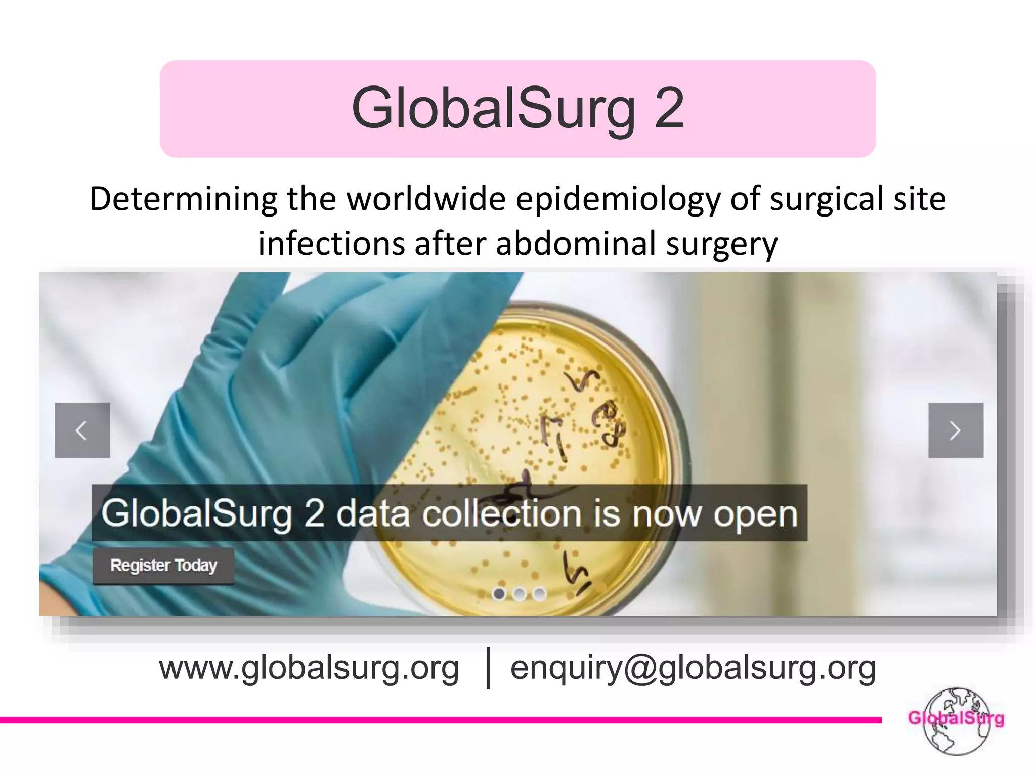 GlobalSurg global surgery research collaboration - GASOC presentation ...