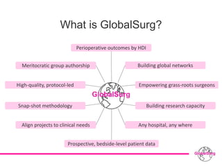 GlobalSurg global surgery research collaboration - GASOC presentation ...